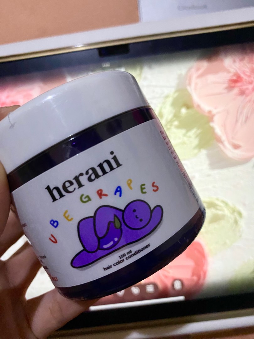 Herani ube grapes hair color, Beauty & Personal Care, Hair on Carousell