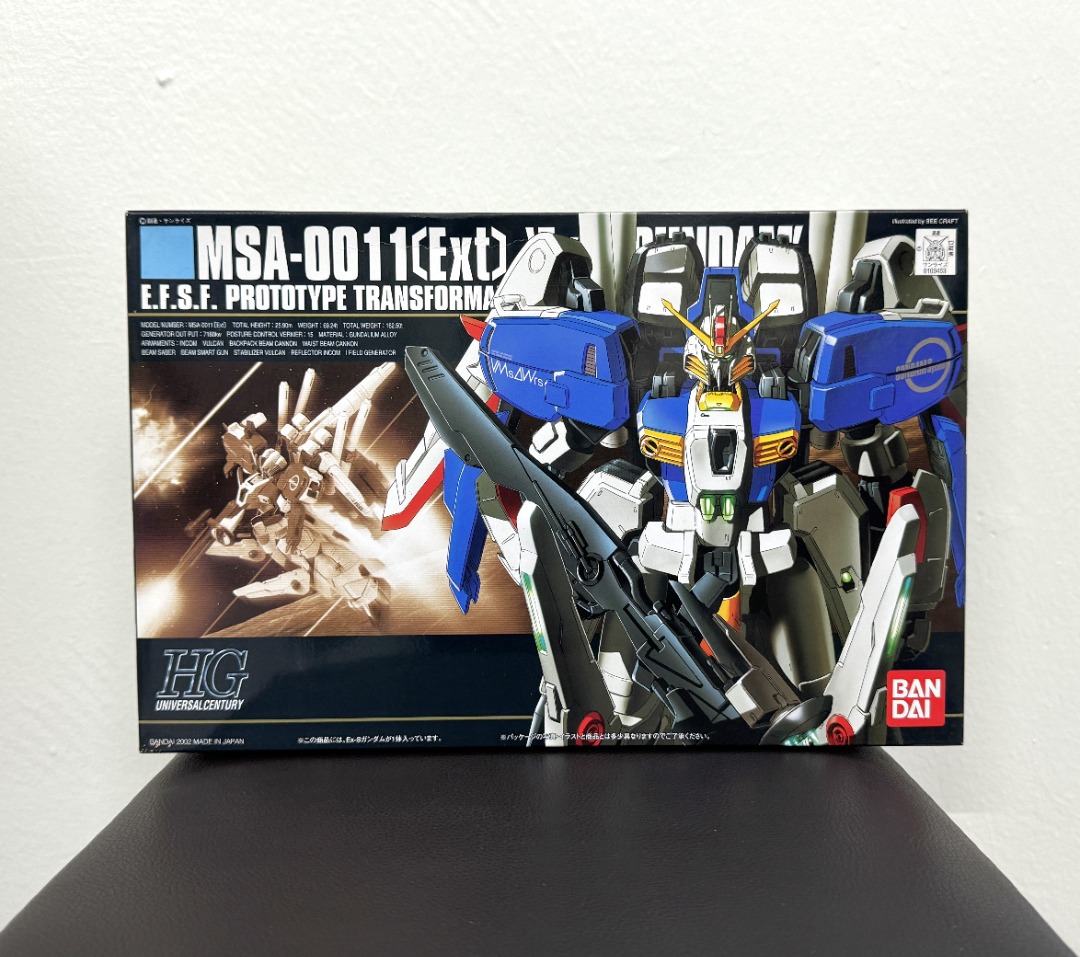HGUC MSA-0011 [EXT] Ex-S Gundam, Hobbies & Toys, Toys & Games on Carousell