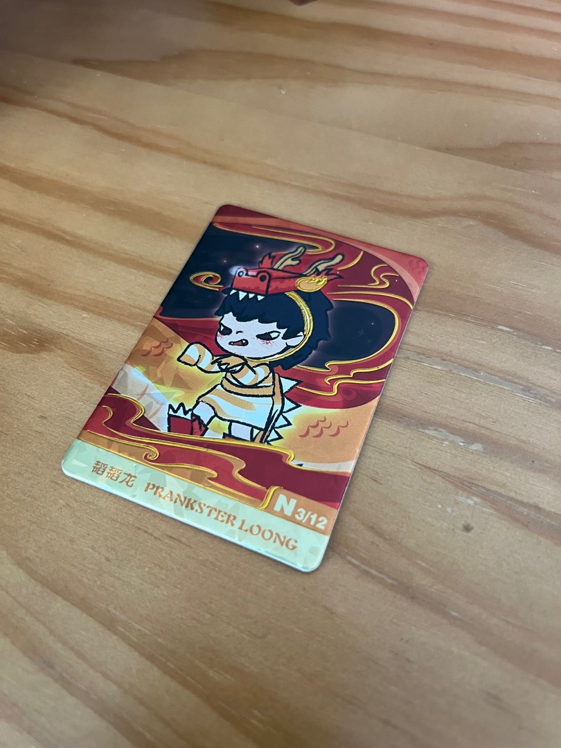 Hirono Prankster Loong Card / CNY, Hobbies & Toys, Toys & Games on ...