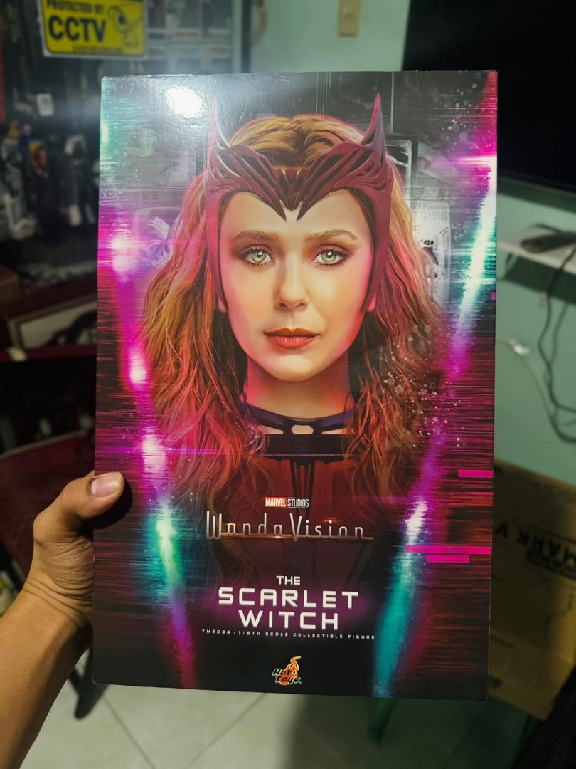 HOT TOYS SCARLET WITCH WANDA VISION 1/6, Hobbies & Toys, Toys & Games ...