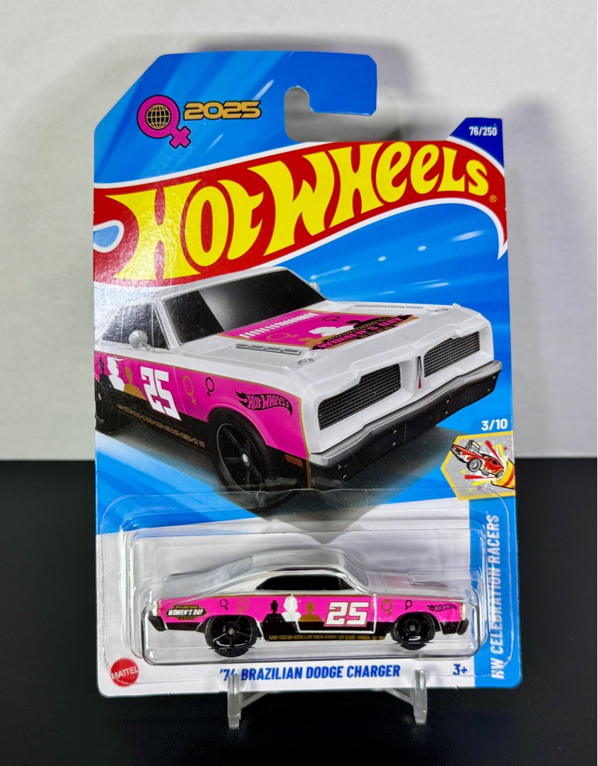 Hot Wheels HW Celebration Racer “1974 Brazilian Dodge Charger” Diecast ...