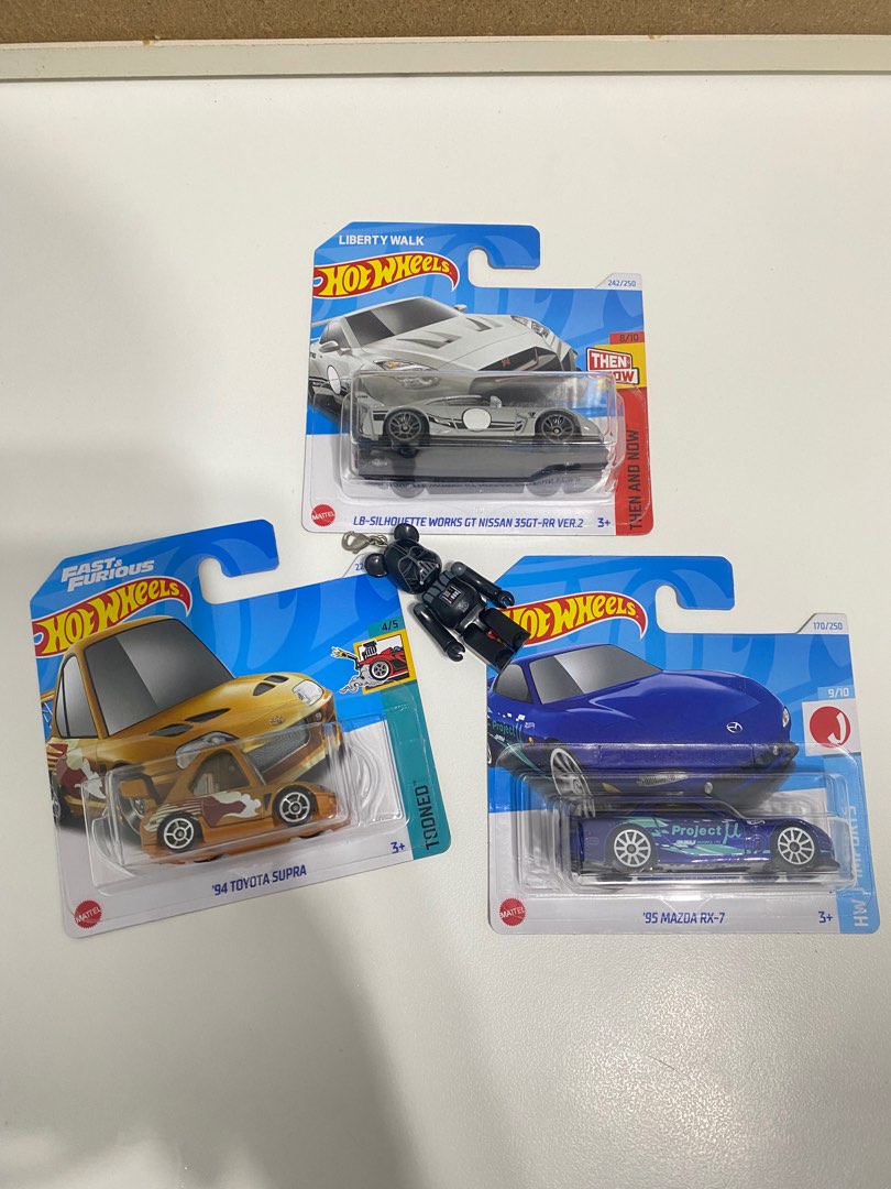 Hot Wheels Short Card R35 Supra Rx-7, Hobbies & Toys, Toys & Games on ...