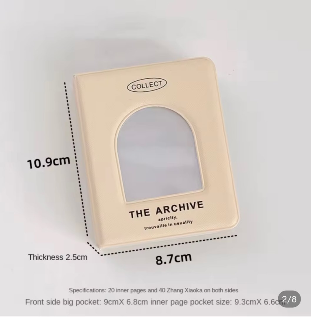 Idol Picture Photo Card Album 4 Inch Poka Scrapbook Collect Book Inch ...