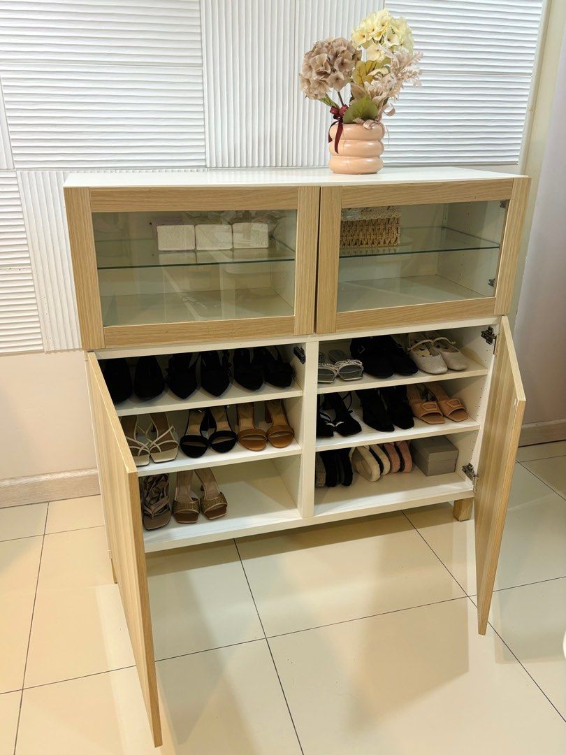 IKEA Display Cabinet $350, Furniture & Home Living, Furniture, Shelves ...