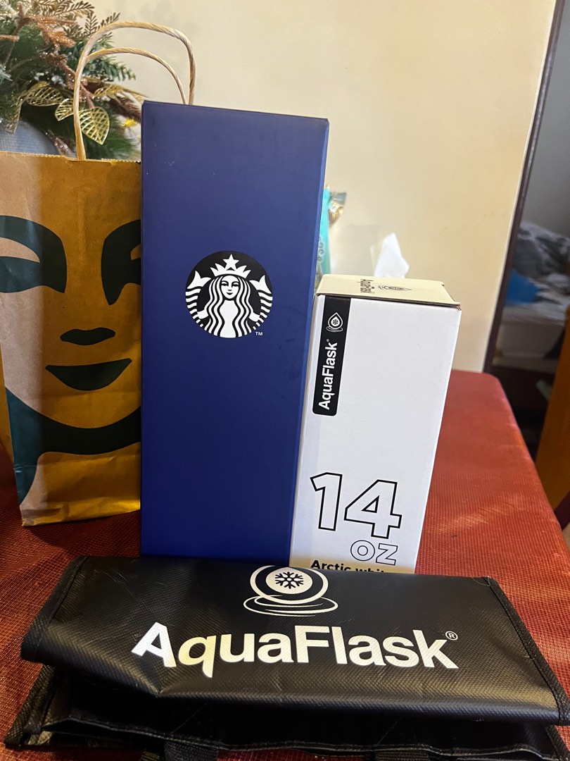 Indigo cold and Aquaflask, Furniture & Home Living, Kitchenware ...