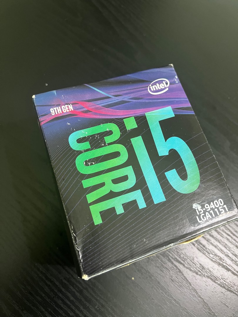 Intel core i5 9th gen i5-9400 - LGA1151 with box and new stock cooler ...