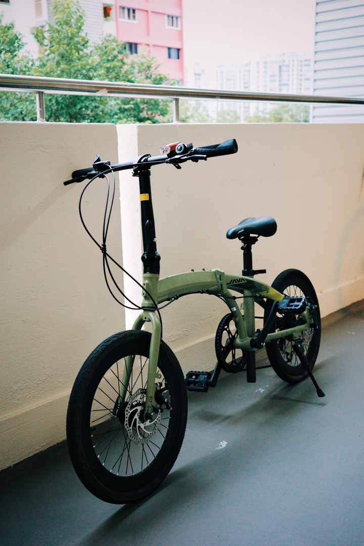 JAVA Zelo Foldable Bike, Sports Equipment, Bicycles & Parts, Bicycles ...