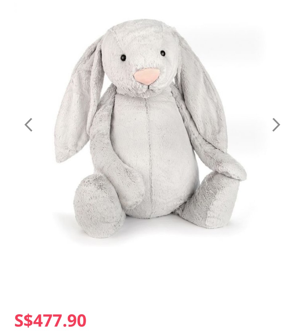 Jellycat bunny, Hobbies & Toys, Toys & Games on Carousell