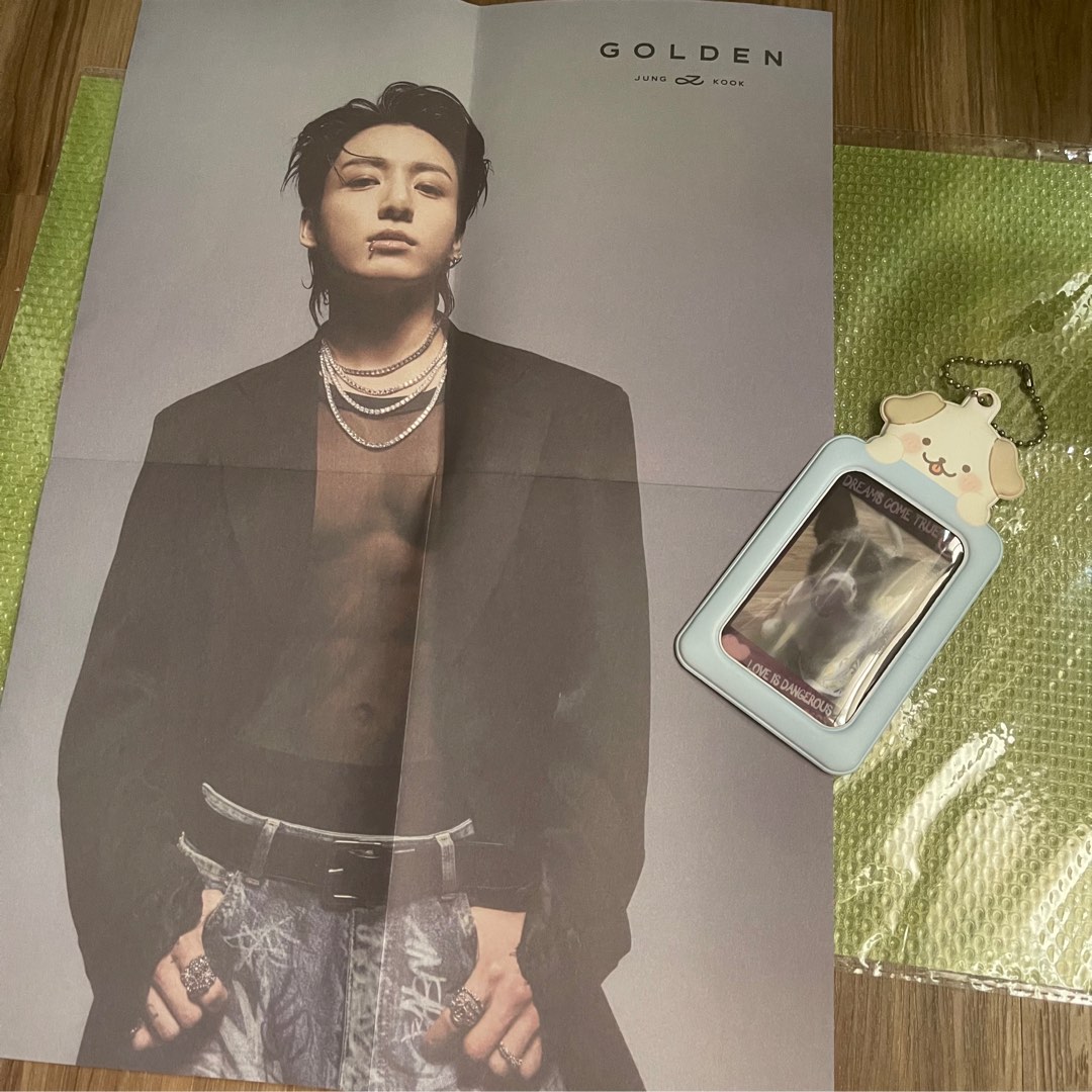 JK GOLDEN POSTER, Hobbies & Toys, Memorabilia & Collectibles, K-Wave on ...