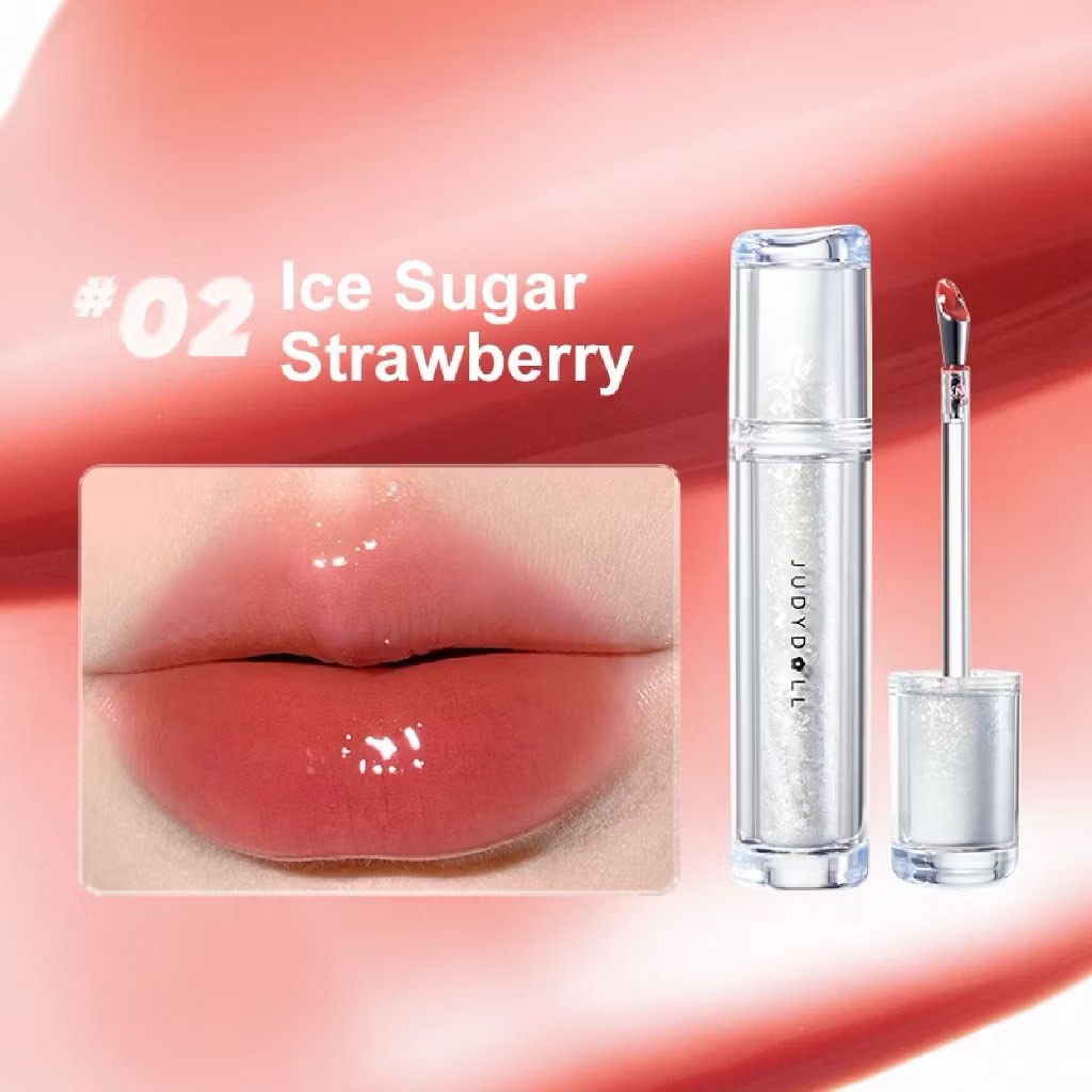 Judy doll ice sugar strawberry lip tint liptint lip gloss lipgloss ...