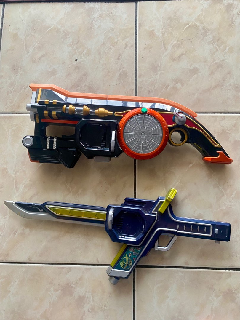 Kamen Rider Gaim Kachidoki arm, DJ Gun + Sword, Hobbies & Toys, Toys ...