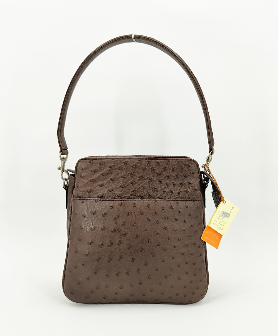 KLEIN KAROO ostrich full leather bag, Women's Fashion, Bags & Wallets ...