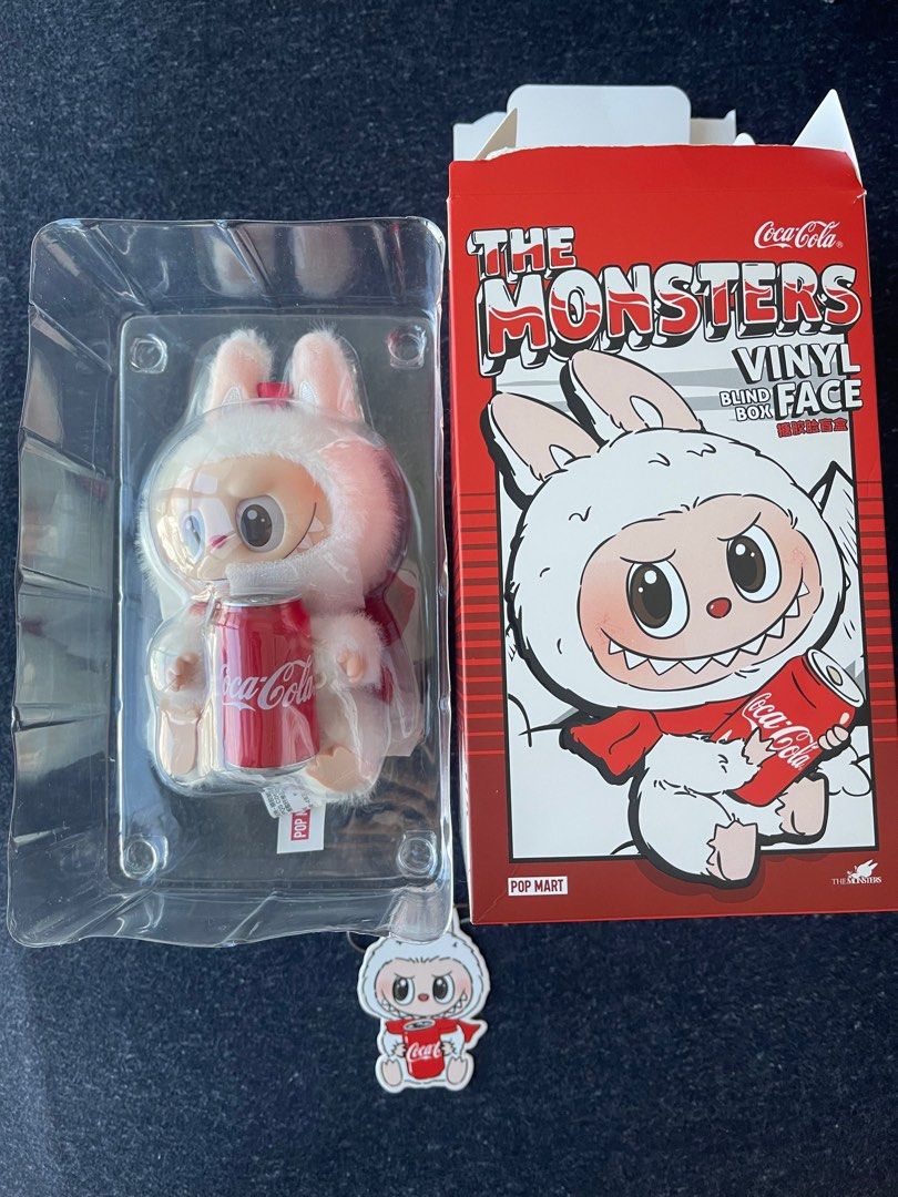 Labubu Coca Cola Coke Can Pop Mart, Hobbies & Toys, Toys & Games on ...