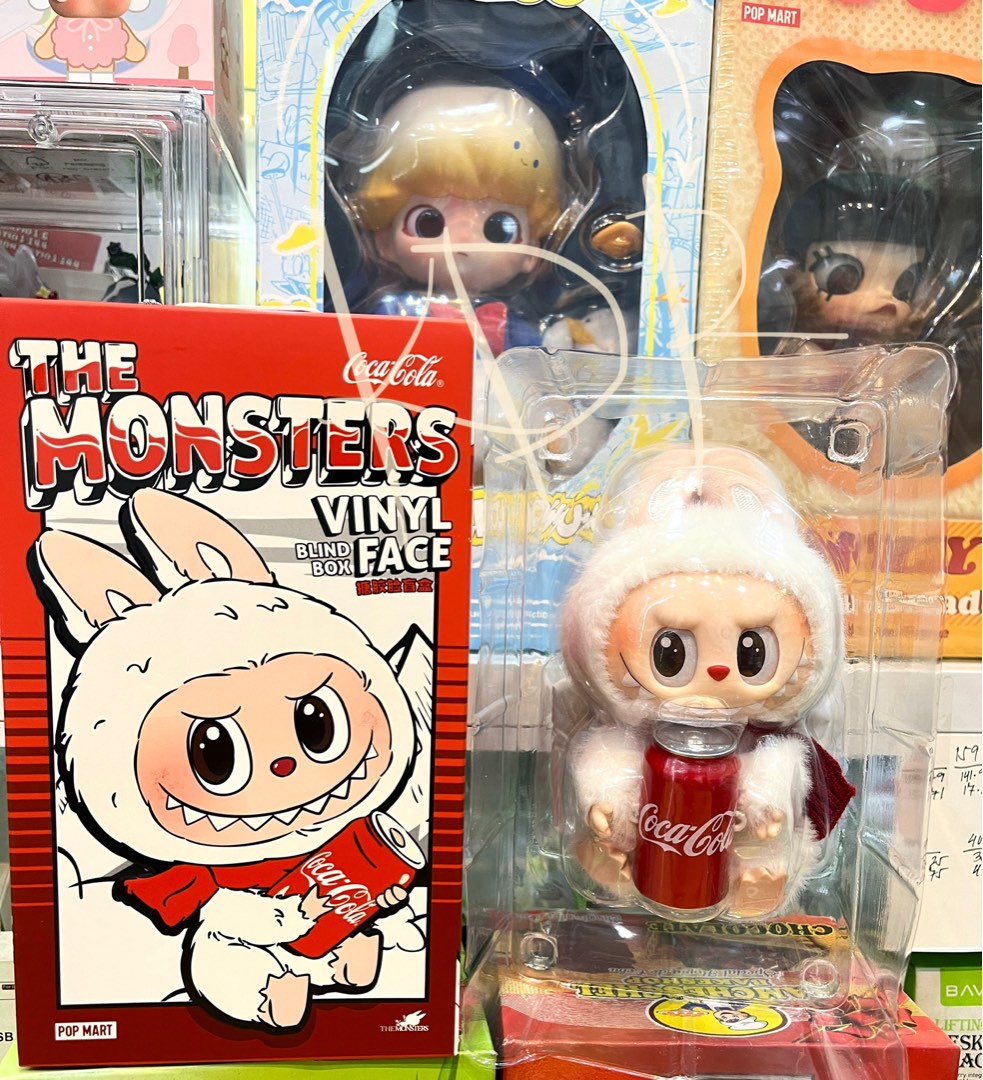 Labubu Coke Happy Factor, Hobbies & Toys, Toys & Games on Carousell