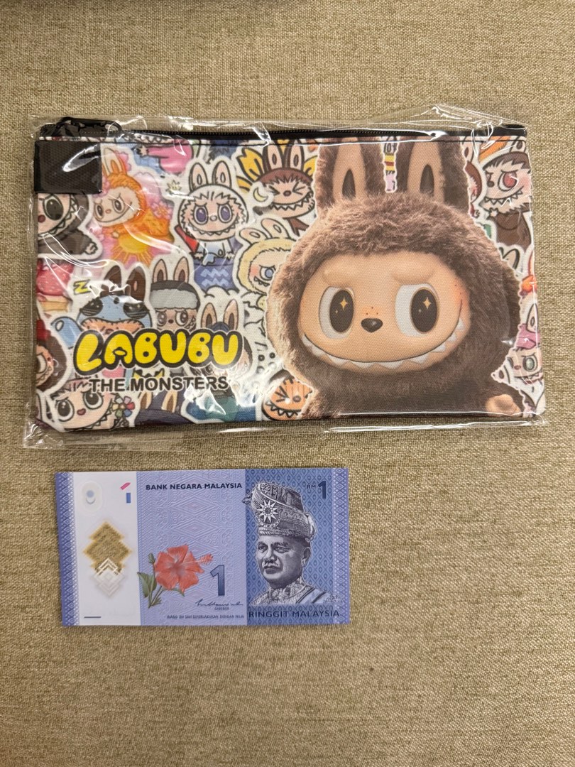 Labubu design 1 pencil case, Hobbies & Toys, Stationery & Craft ...
