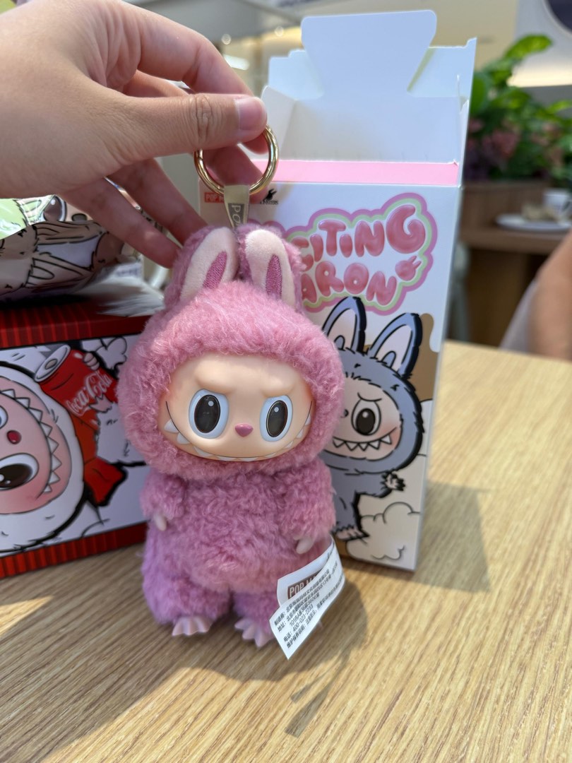 Authentic Labubu Pink Lychee Strawberry , Hobbies & Toys, Toys & Games ...