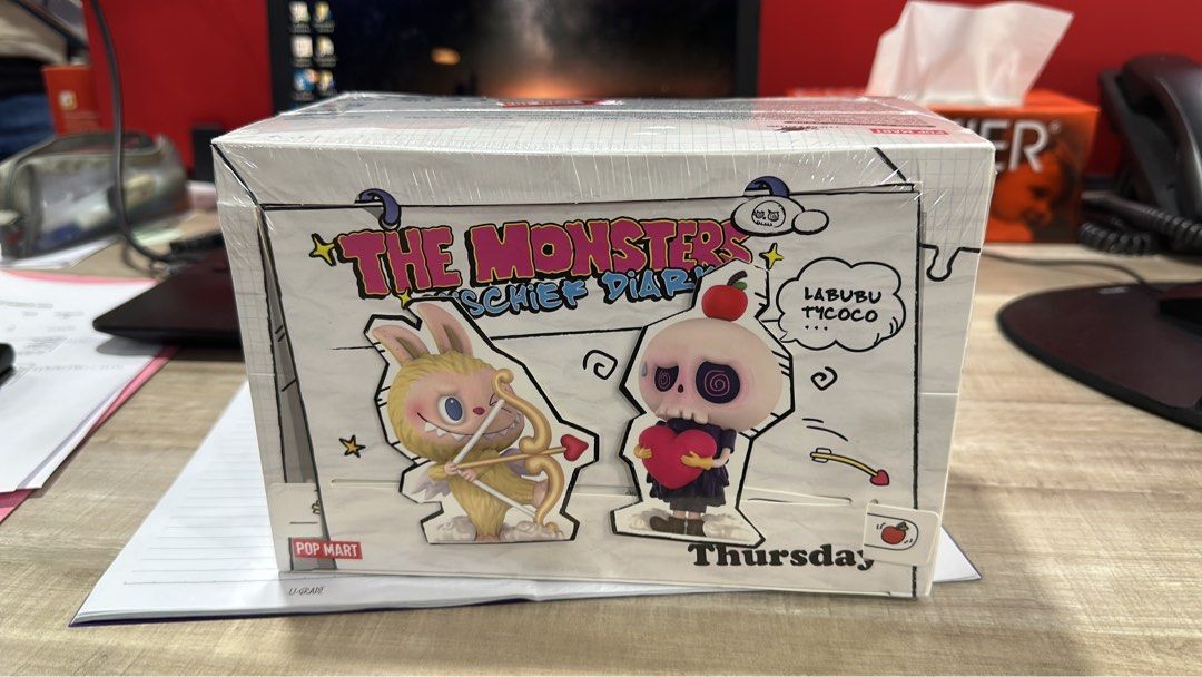 Labubu the monster mischief diary full set sealed, Hobbies & Toys, Toys ...