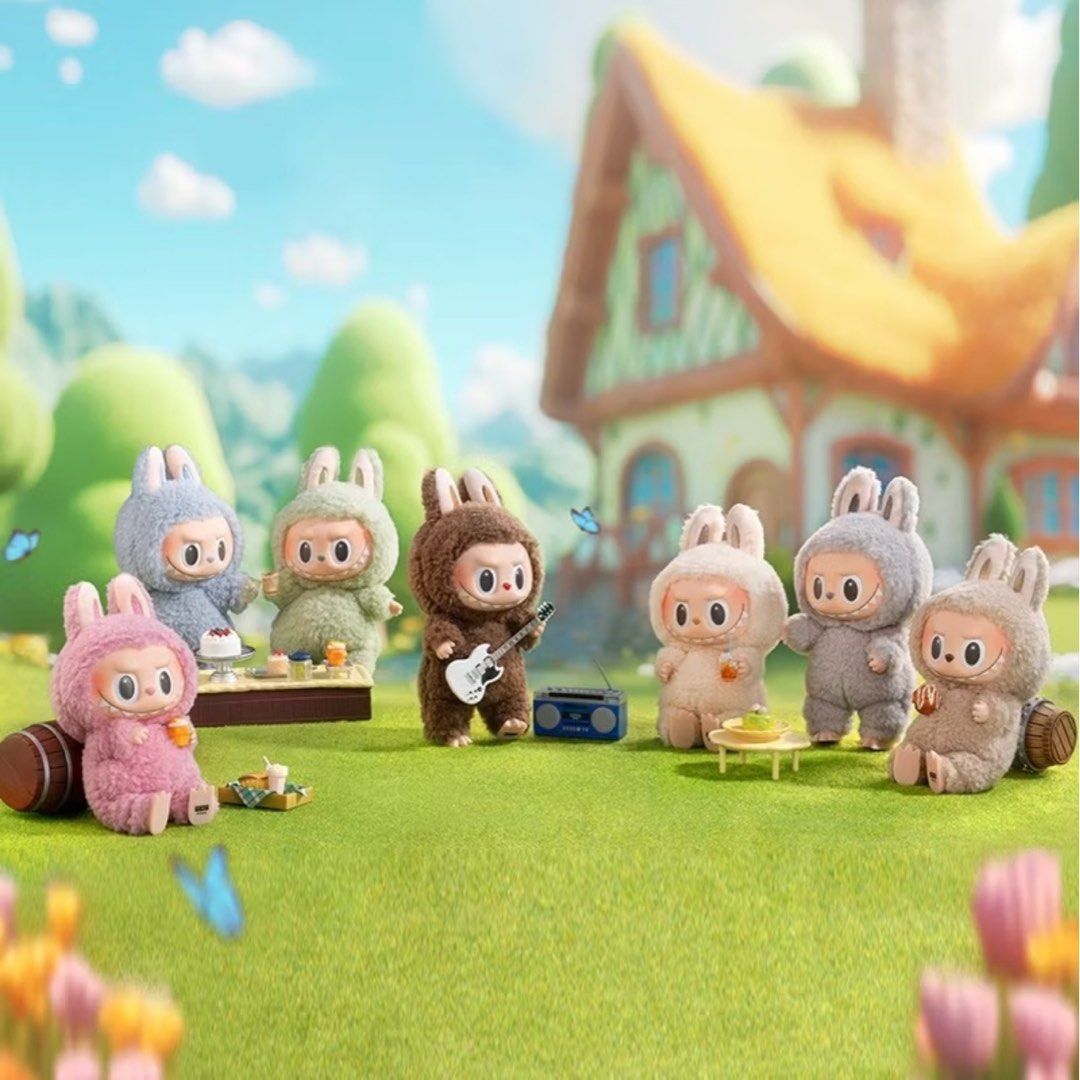 Labubu V1 tasty macarons vinyl blind box, Hobbies & Toys, Toys & Games ...