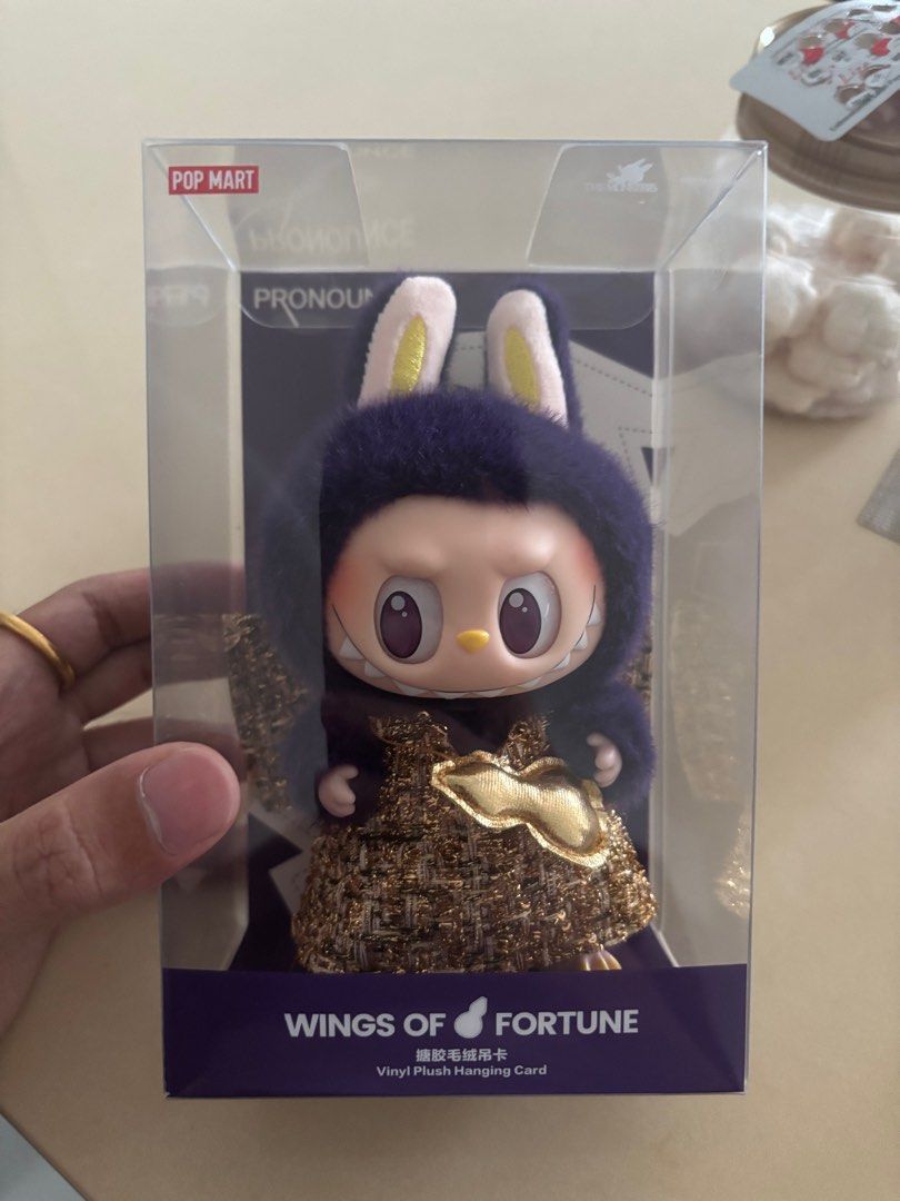 Labubu wings of fortune, Hobbies & Toys, Toys & Games on Carousell