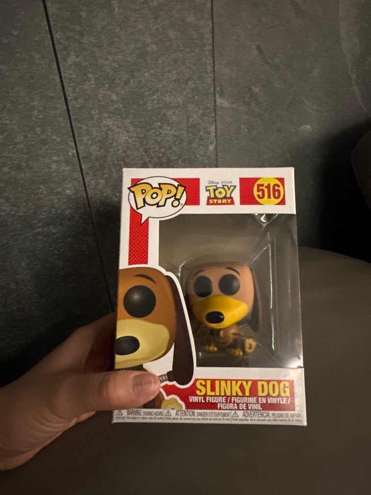 (Last) 彈弓狗 toys Tory toy story 反斗奇兵 玩具總動員 三眼仔 toystory slinky dog funko ...