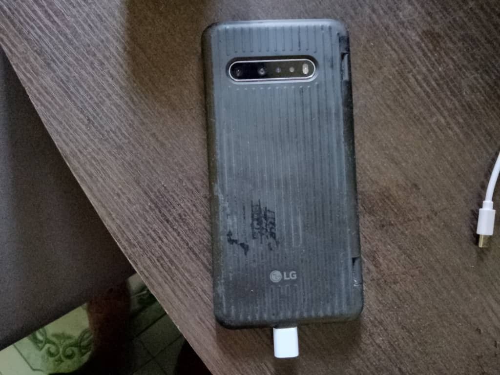 LG V60 Dual Screen Blue 128GB, Mobile Phones & Gadgets, Mobile Phones ...