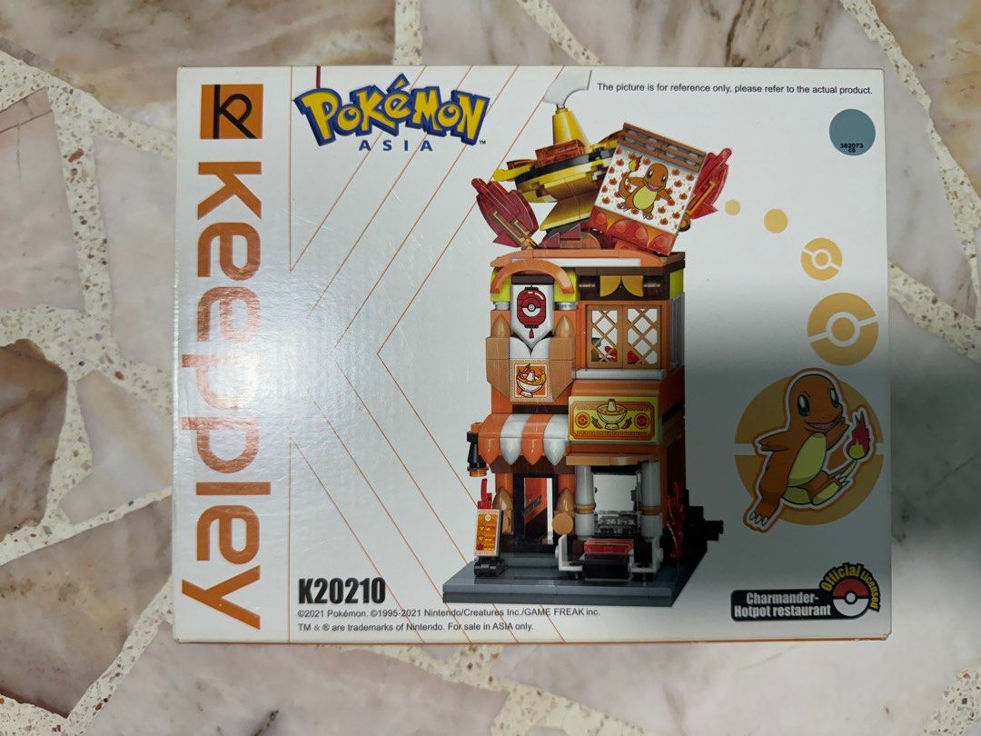 Like New! Keeppley Pokemon Building Blocks Streetscape Street View ...