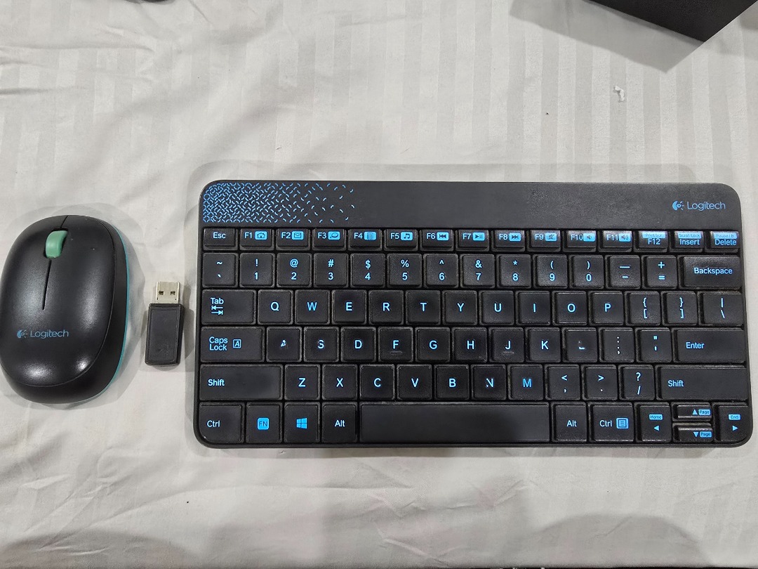 Logitech K240 Wireless Keyboard And Mouse Combo Computers And Tech Parts And Accessories Computer
