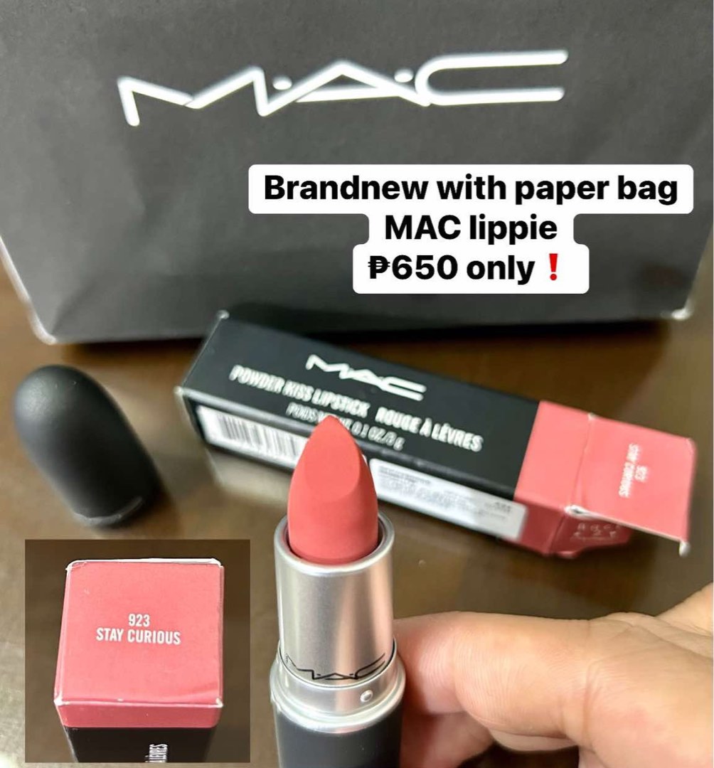 MAC lippie, Beauty & Personal Care, Face, Makeup on Carousell