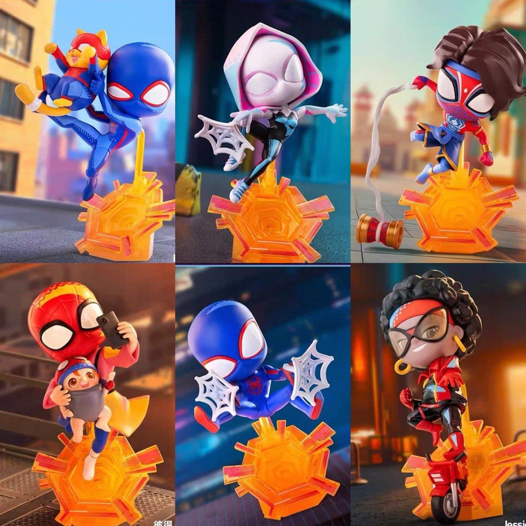 MARVEL SPIDER-MAN ACROSS THE SPIDER-VERSE POPMART / FULL SET ...