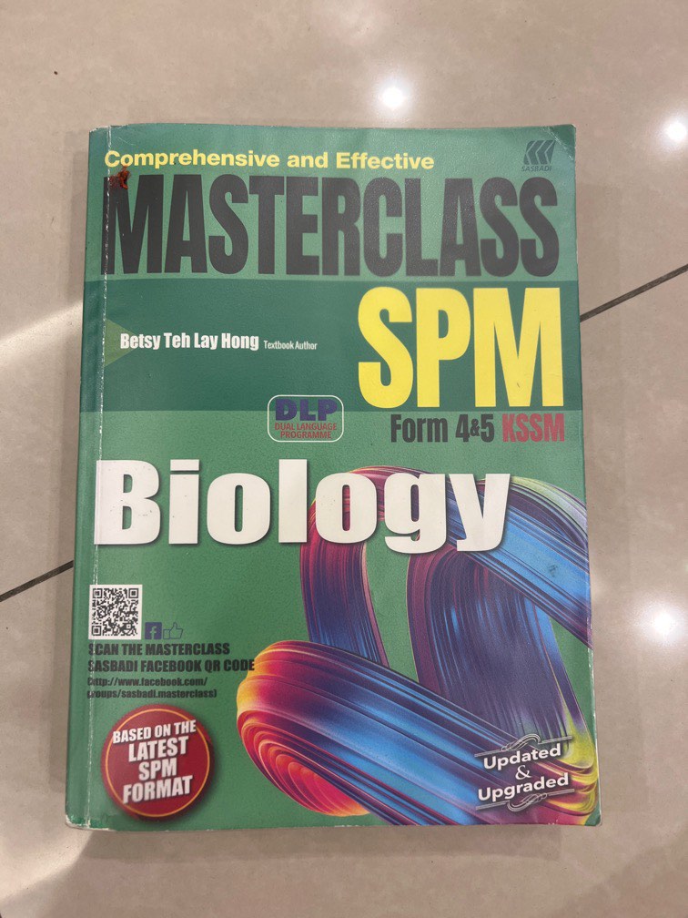 Masterclass SPM Biology for form4&5, Hobbies & Toys, Books & Magazines ...
