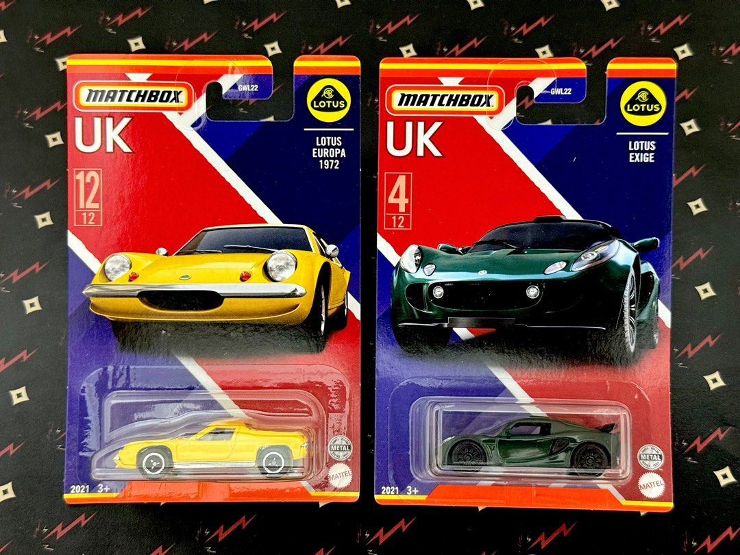 Matchbox Uk Lotus Europa 1972 Hot Wheels Size Exige Hobbies Toys