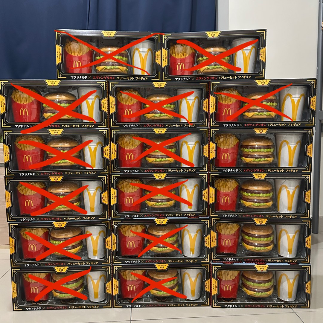 McD x Evangelion Collab Toy McDonald's Limited, Hobbies & Toys, Toys ...