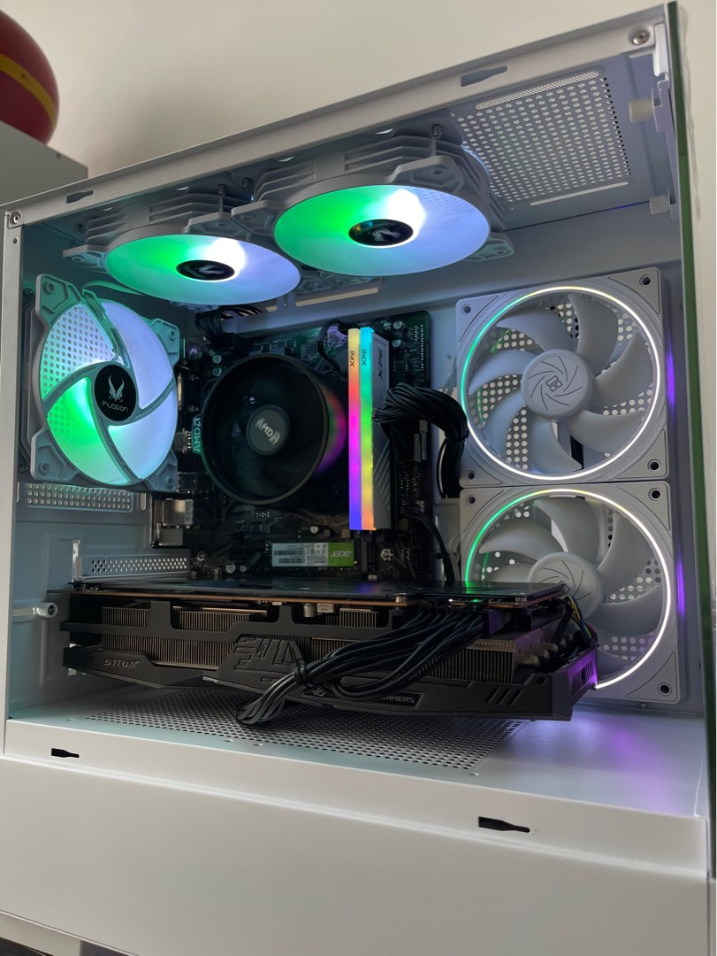 MID GAMING PC WITH CRAZY SPECS RYZEN 5 + ROG RX 7500, Computers & Tech ...