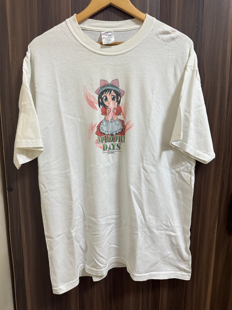 Midori Days Vintage Anime XL Shirt, Men's Fashion, Tops & Sets, Tshirts ...