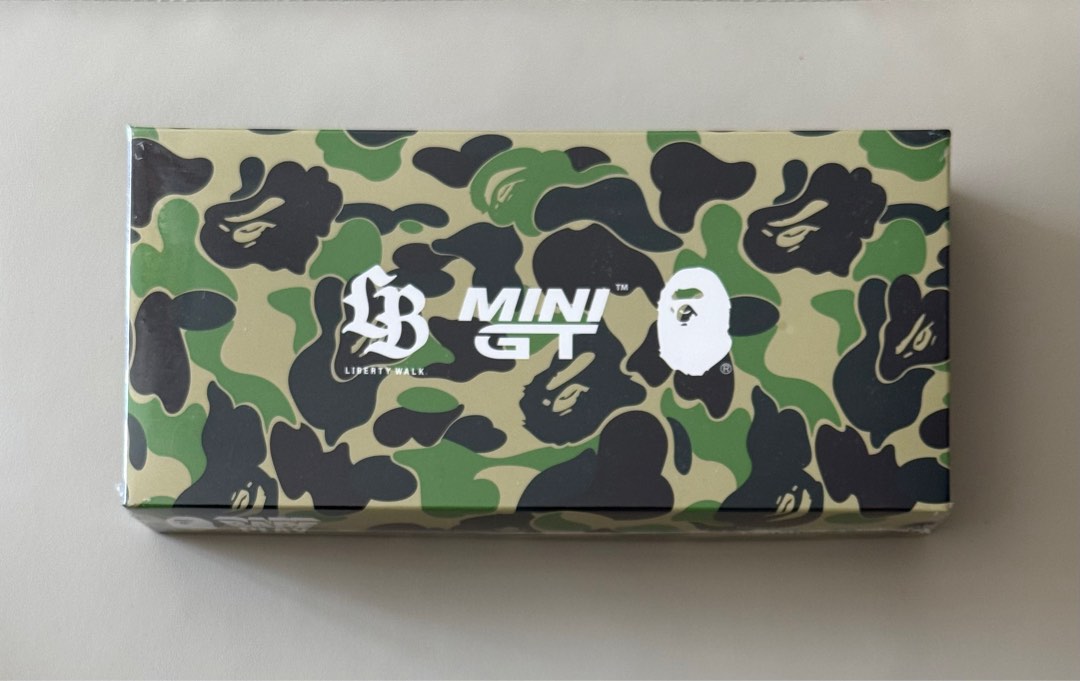 [Sealed Boxset of 4] 全新未開封 Bape Mini GT Minigt Liberty Walk Nissan ...
