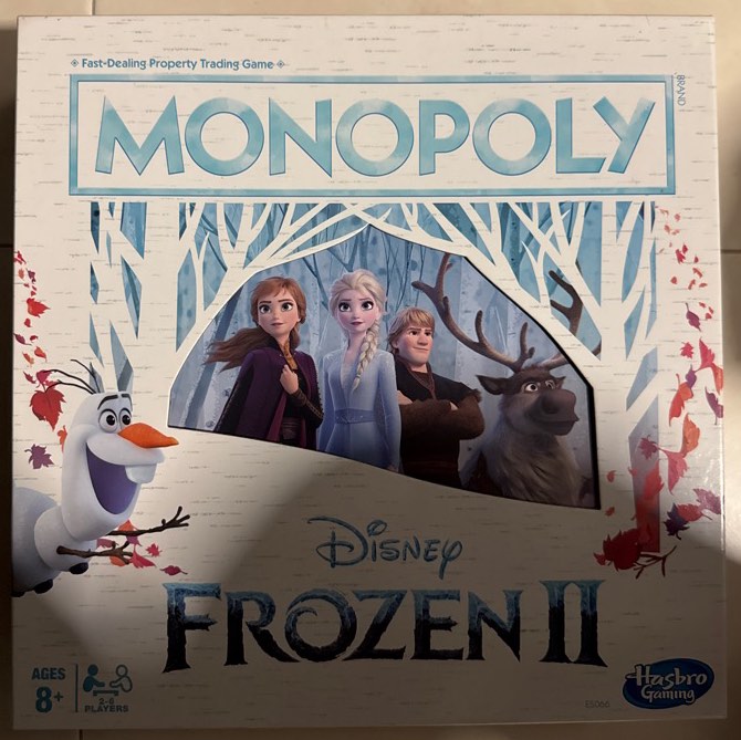 Monopoly Frozen 2, Hobbies & Toys, Toys & Games on Carousell