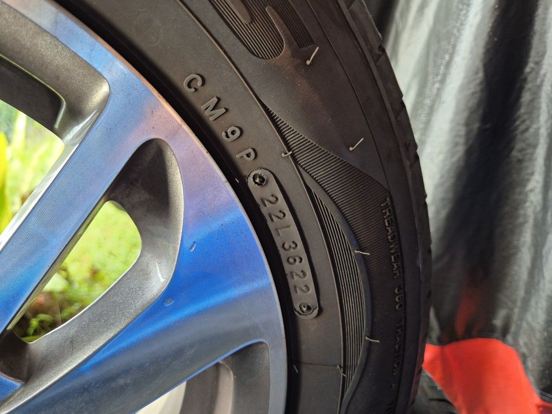 Myvi SE Lagi Best Rim Wheels with Tires Full Set, Auto Accessories on ...