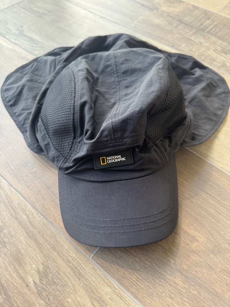 National Geographic Mountain Hat Cap 國家地理行山帽, 男裝, 手錶及配件, 棒球帽、帽 - Carousell