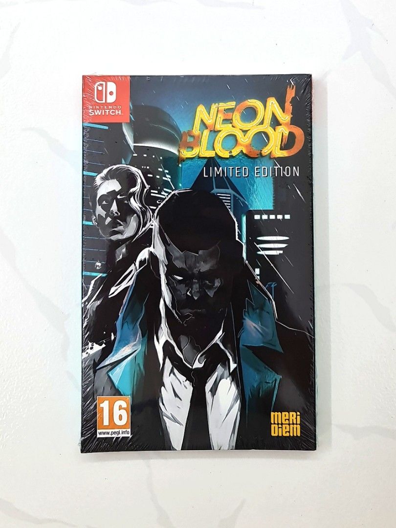 Neon Blood (Limited Edition c/w City Guide, Digital OST, Character Book ...
