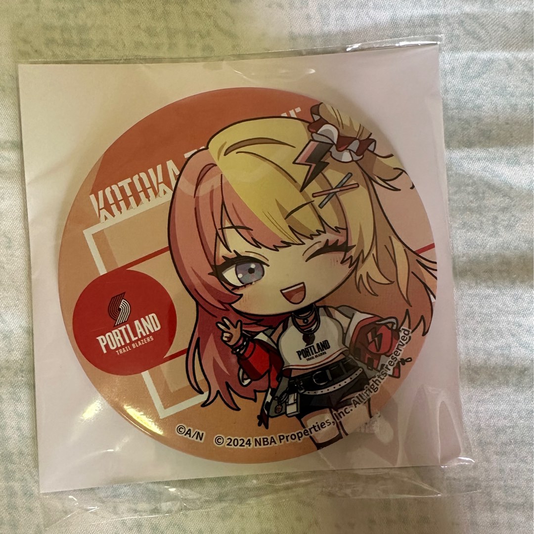 Nijisanji EN x NBA Kotoka Torahime Chibi Badge, Hobbies & Toys ...