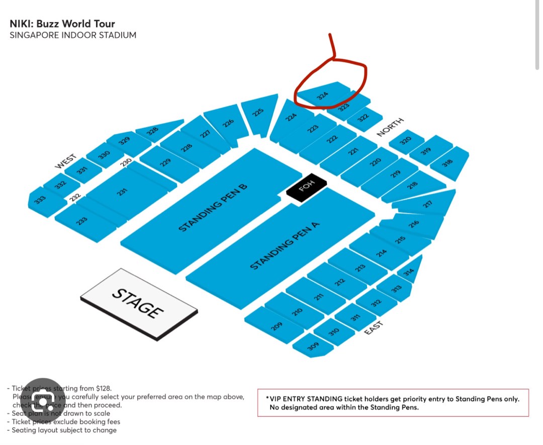 NIKI Buzz World Tour in Singapore x2, Tickets & Vouchers, Event Tickets ...