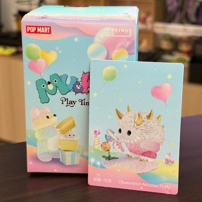 Observation-Monster Fluffy, Hobbies & Toys, Toys & Games on Carousell