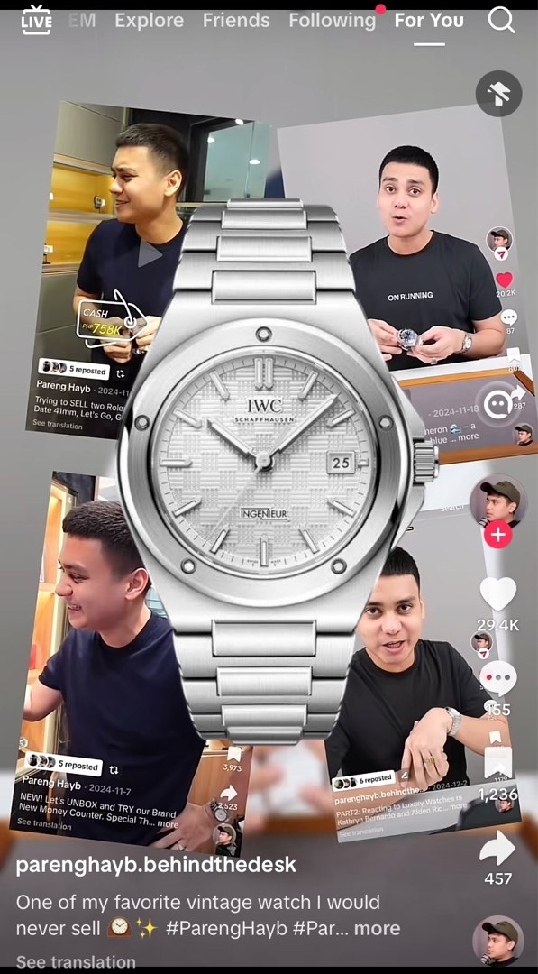 [RESTOCKING] Ingenieur 40mm Genta White Dial, Men's Fashion, Watches & Accessories, Watches on ...