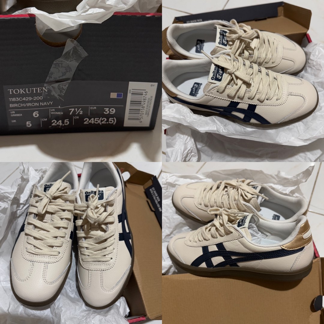 Onitsuka Tokuten Japan Release Birch/Iron Navy, Women's Fashion ...