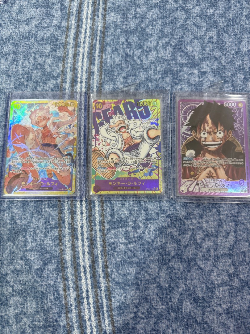 OP05 Luffy leader psec and sec, Hobbies & Toys, Toys & Games on Carousell