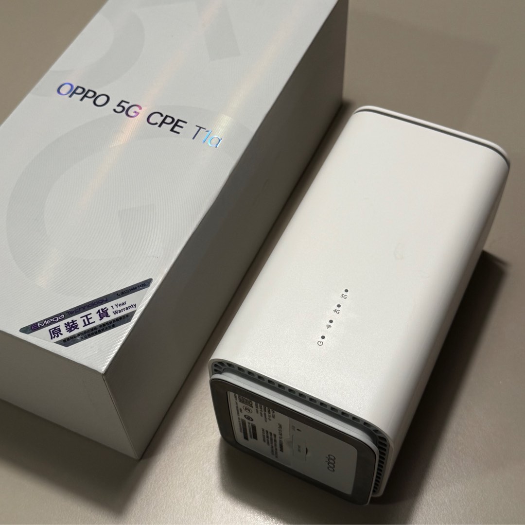 OPPO 5G CPE T1A WiFi Router, 電腦＆科技, 電腦周邊及配件, Wifi及上網相關產品 - Carousell