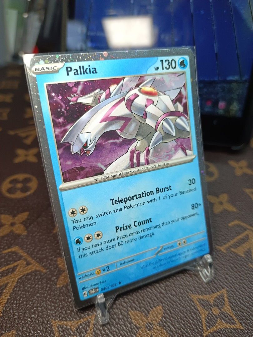 Palkia - 040/182 (Cosmos Holo) Rare Scarlet & Violet: Paradox Rift ...