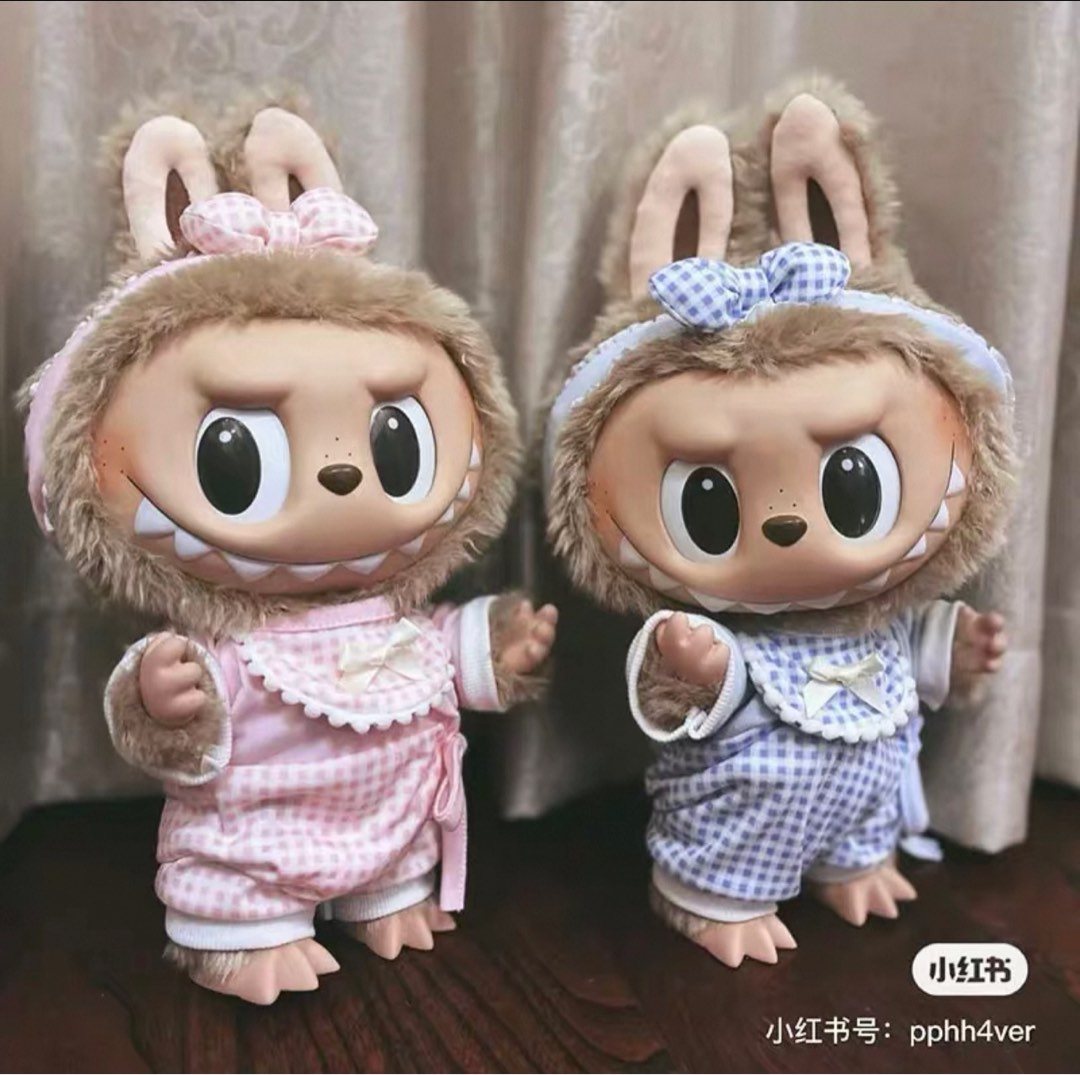 (Pre Order) Labubu V1 & V2 Casual Wear Clothing Set, Hobbies & Toys ...