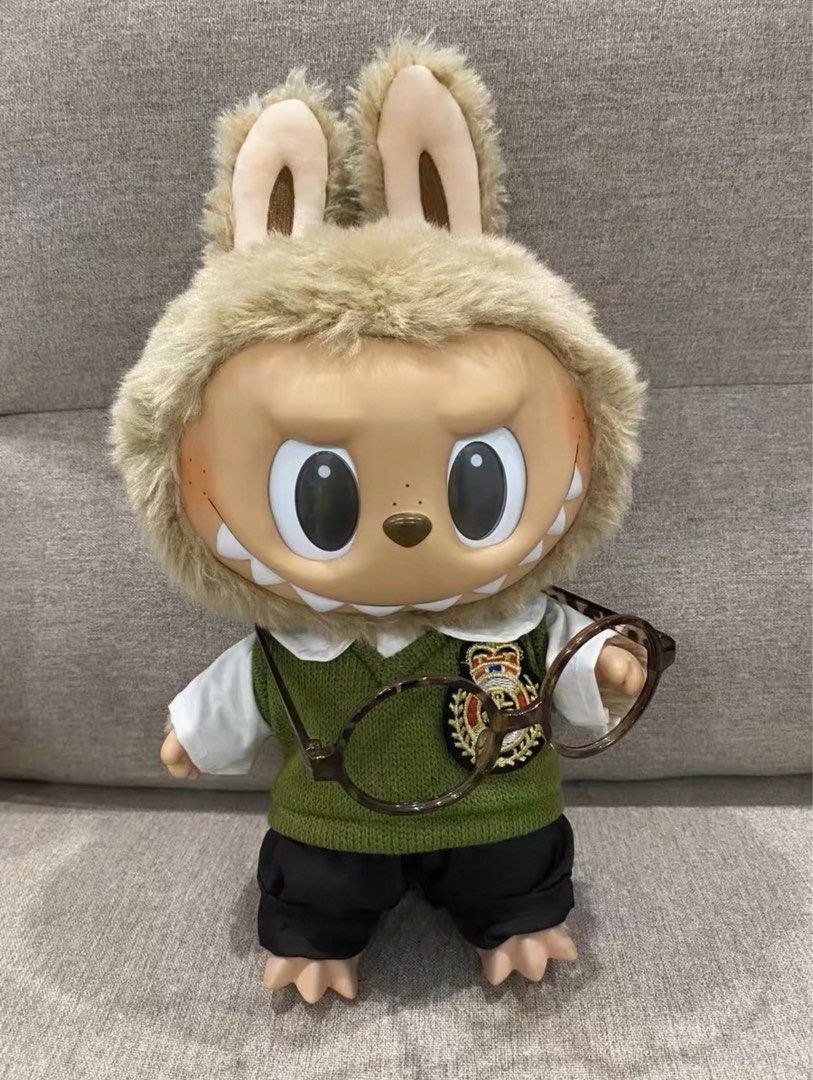 (Pre Order) Labubu V1 & V2 Knitted Sweater Clothing Set, Hobbies & Toys ...