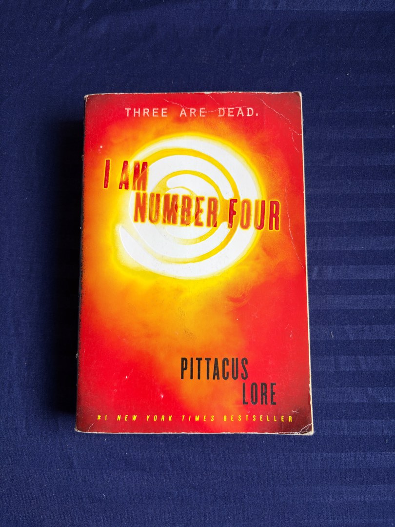 PRE-LOVED BOOK: I AM NUMBER FOUR by Pittacus Lore, Hobbies & Toys ...